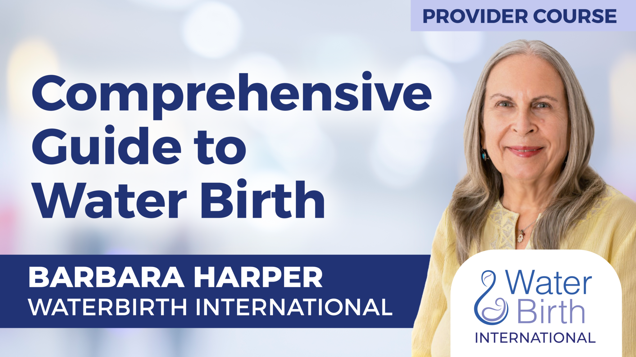 Provider Course Registration Form - Water Birth International